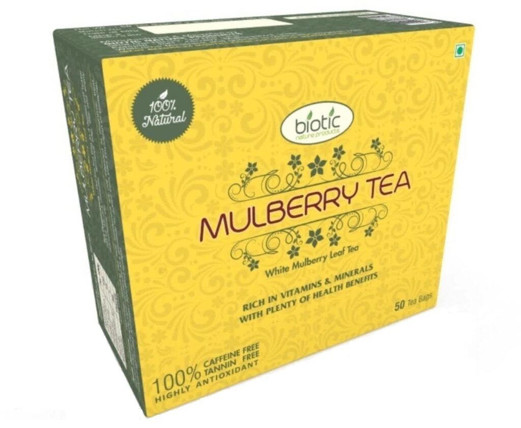White Mulberry Leaf Tea (Morus-alba) Herbal Tea | Biotic Nature Products