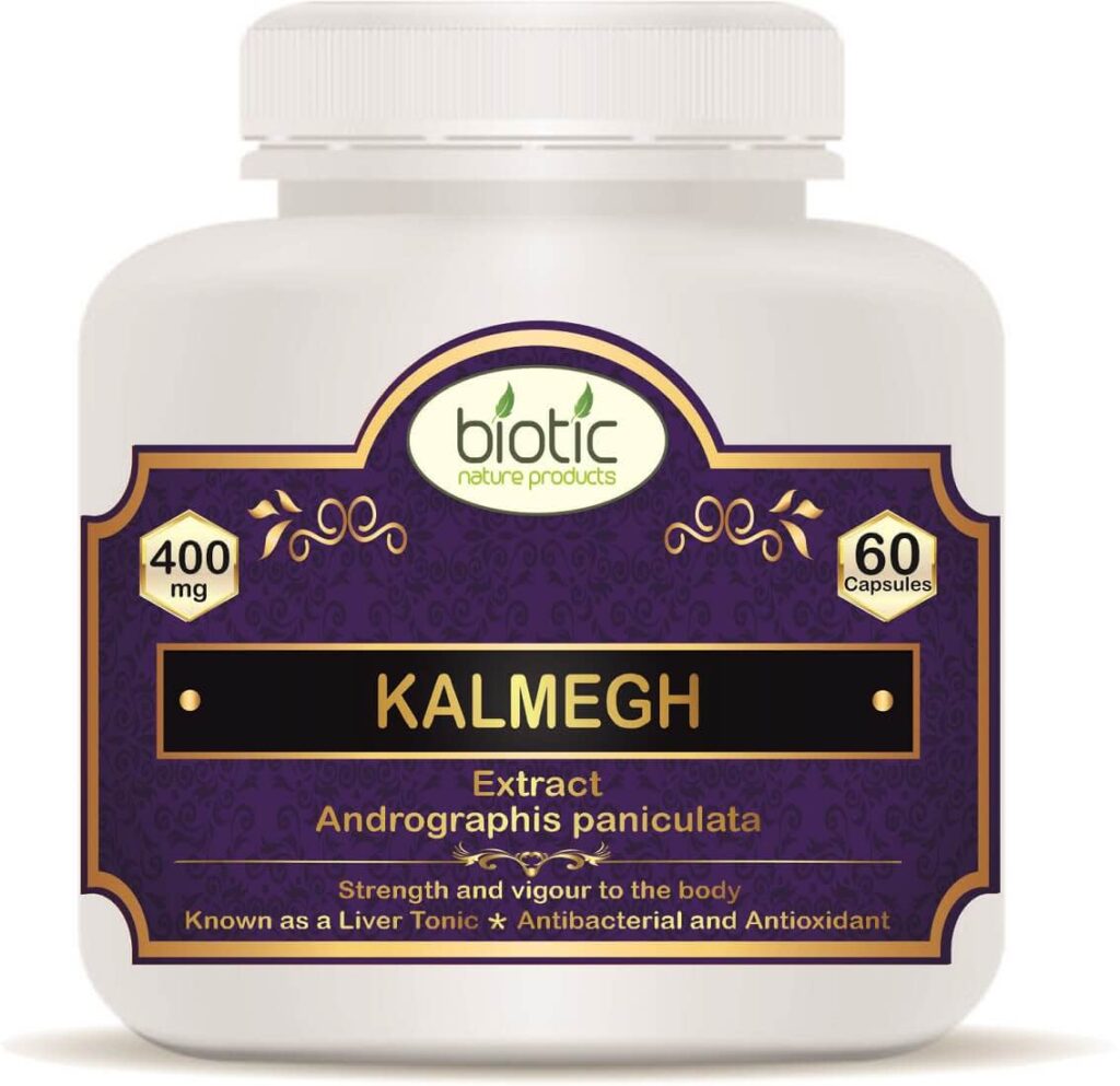 Buy Biotic Kalmegh Capsules Andrographis Extract Liver Care