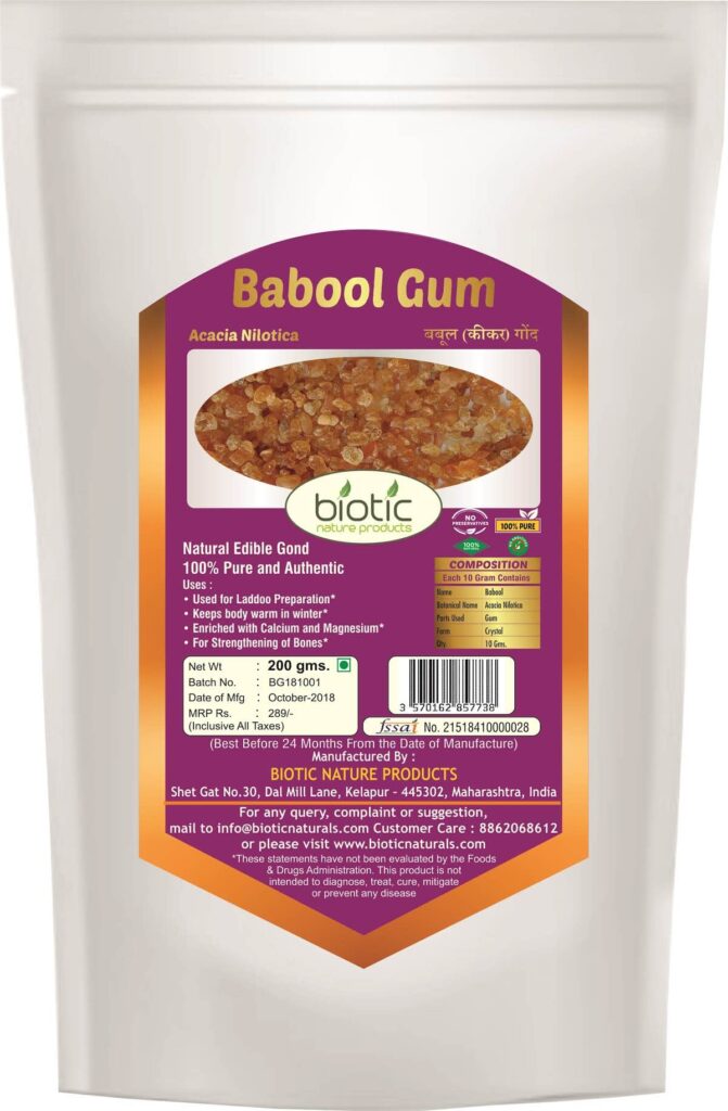 Buy Biotic Babool Gum Online | Babool Gum Health Benefits | Babool Gond ...