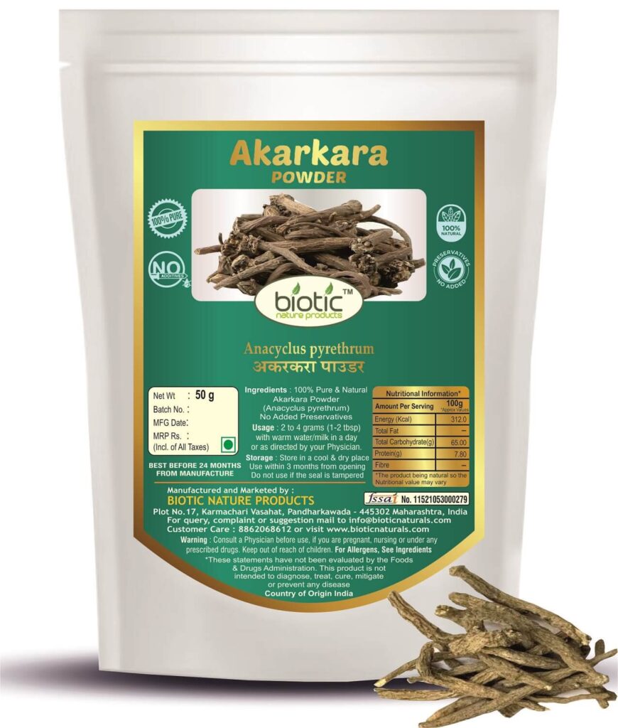 Buy Biotic Akarkara Powder Online | Ayurvedic Powder for Dental ...