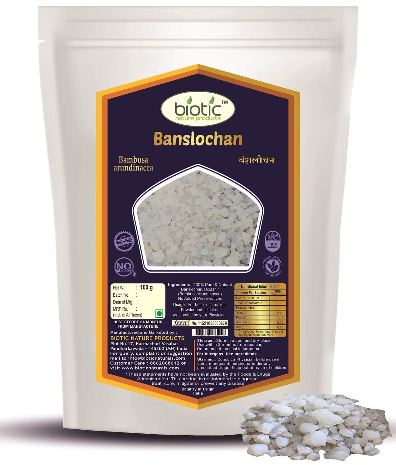 Buy Biotic Banslochan Online | Herbs for Arthritis and Weak Bones ...