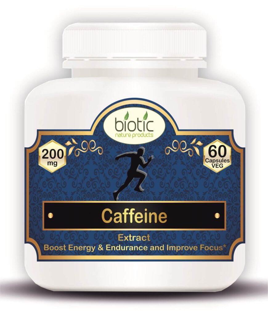 Natural Caffeine Extract Capsules ( एन-कैफीन कैप्सूल ) | Biotic Nature ...